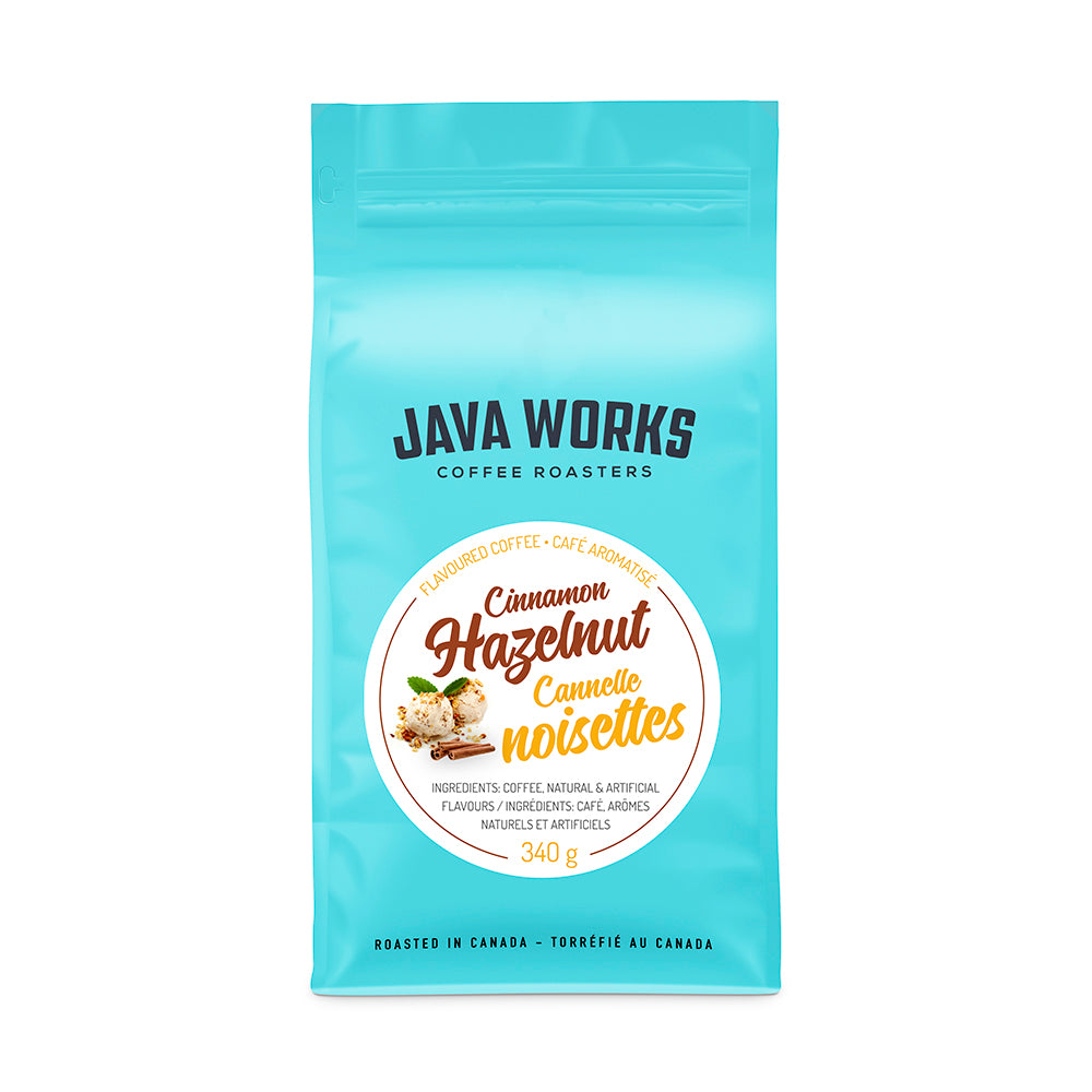 Cinnamon Hazelnut Flavoured Coffee │ Java Works Coffee Roasters ...