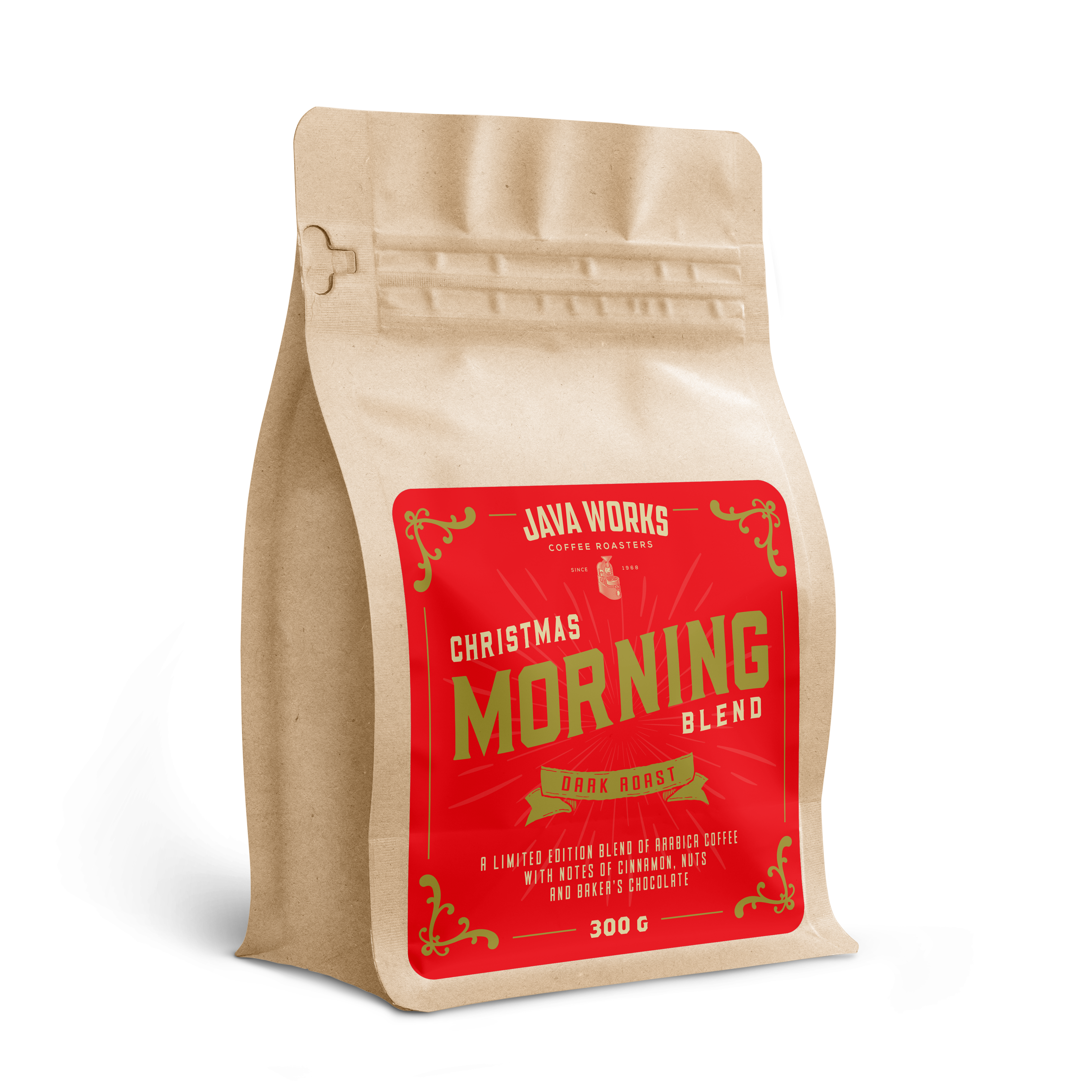 Christmas Morning Blend (300g) – Javaworks.ca